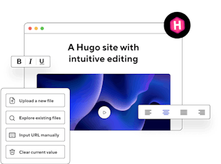 The Hugo CMS for visual page building | CloudCannon